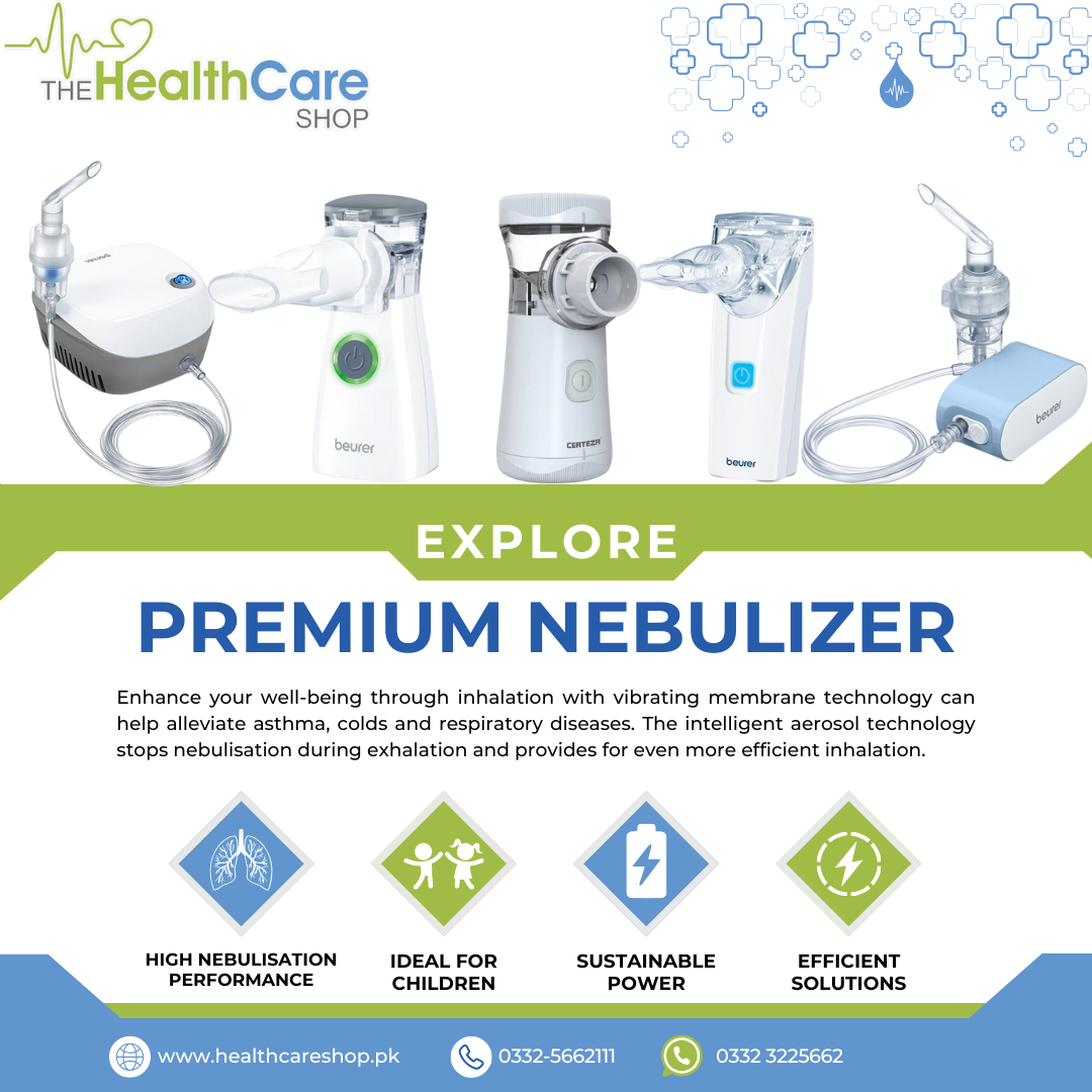 Nebulizer Machine Price in Pakistan | Portable & Affordable Nebulizers ...