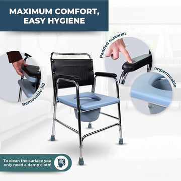 Commode Chairs Pakistan | Toilet Seat & Shower Commodes – The ...