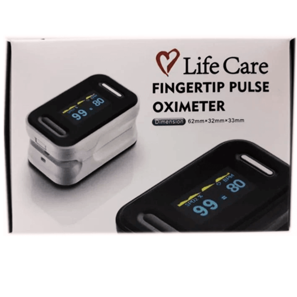 Life care fingertip pulse oximeter – The Healthcare Shop